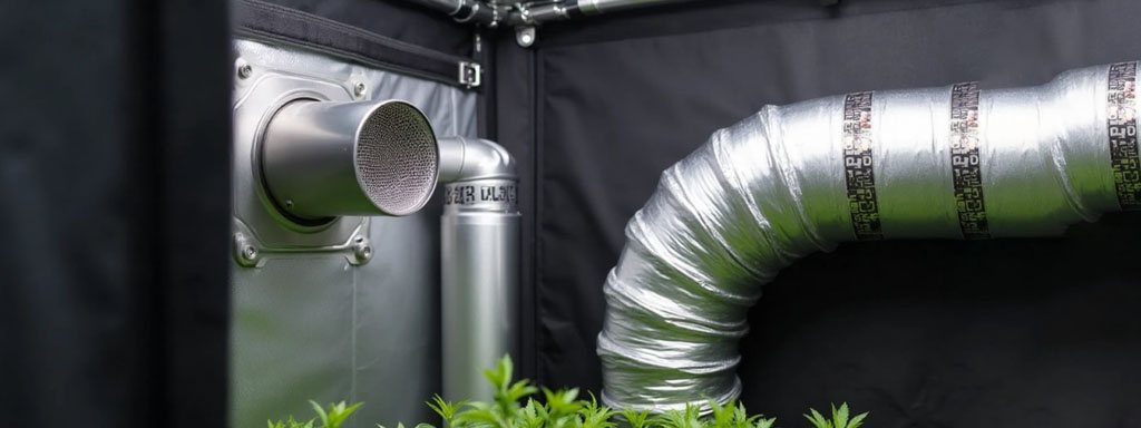 How to Install Inline Duct Fan in a Grow Tent - Aitecac